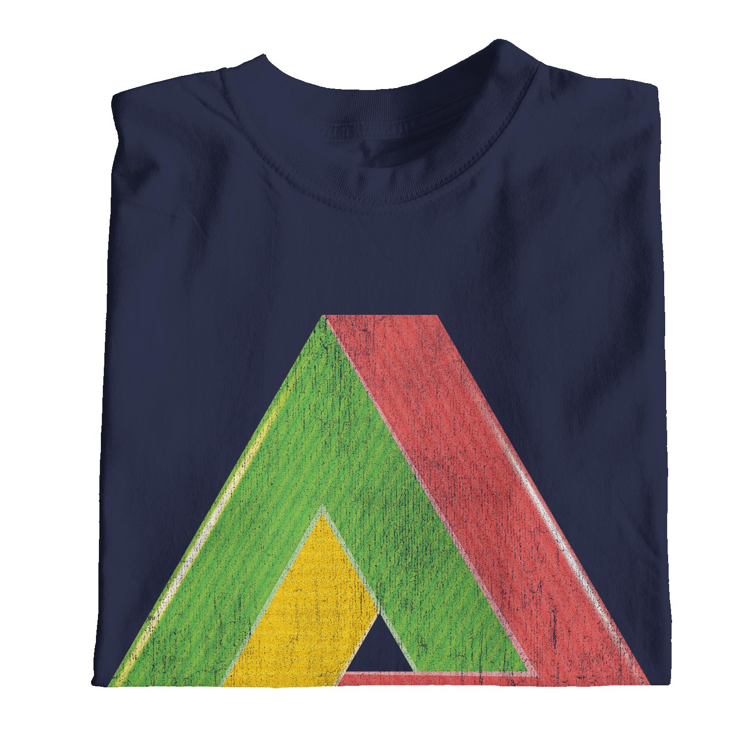 1Tee Mens Penrose Triangle Geometric Colourful T-Shirt | eBay UK