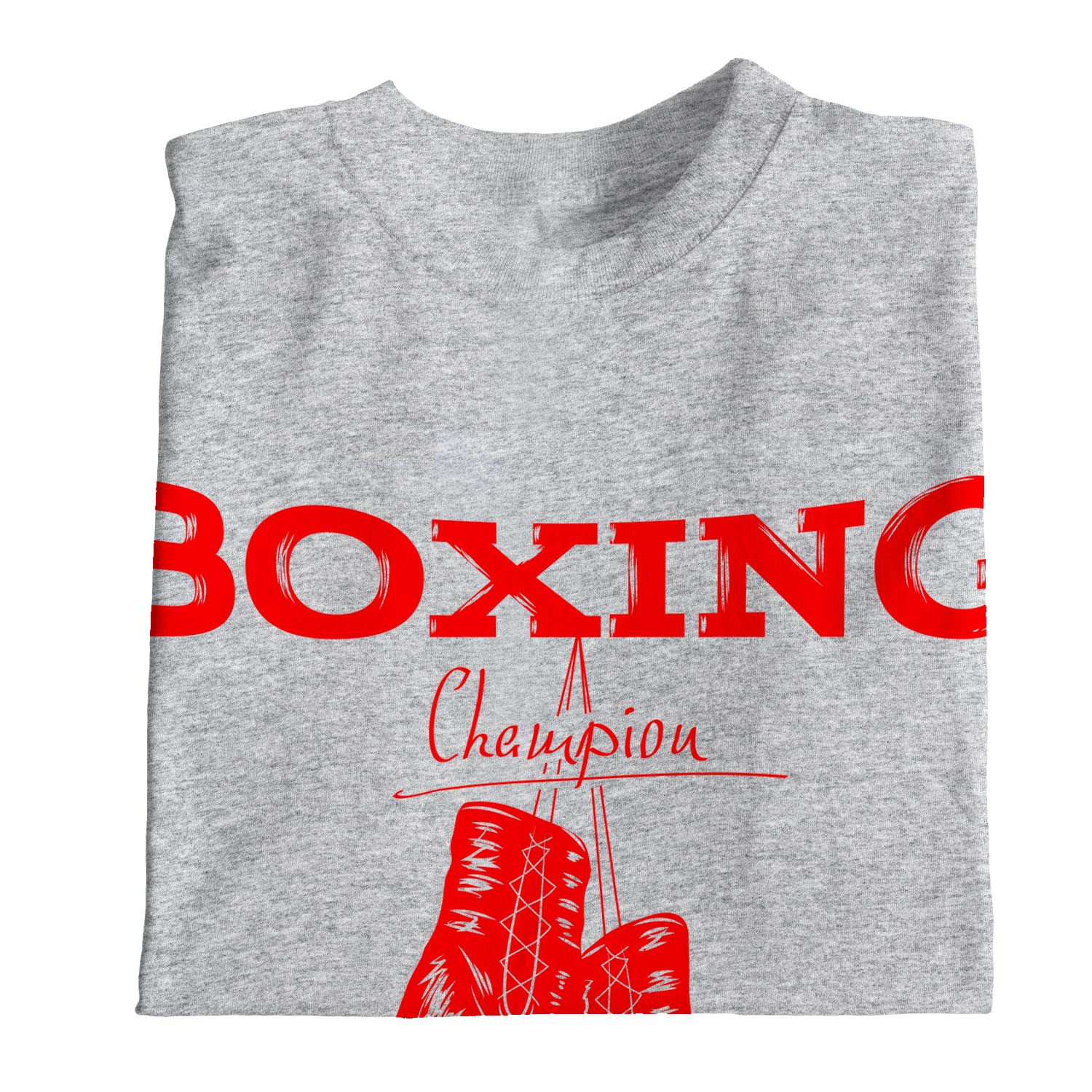 1Tee Mens Boxing Champion With Vintage Boxing Gloves T-Shirt | eBay