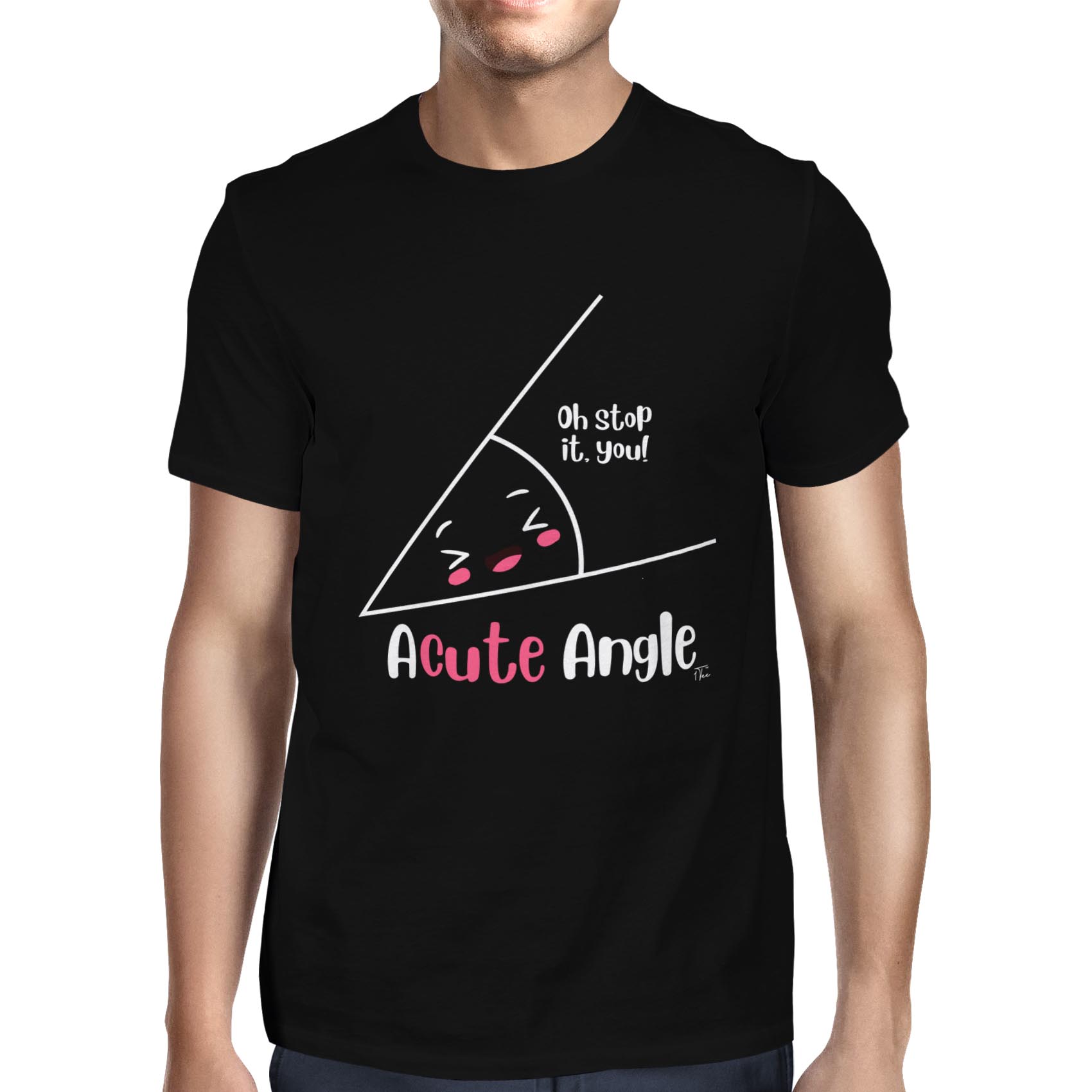 1Tee Mens A Cute Angle T-Shirt | eBay UK