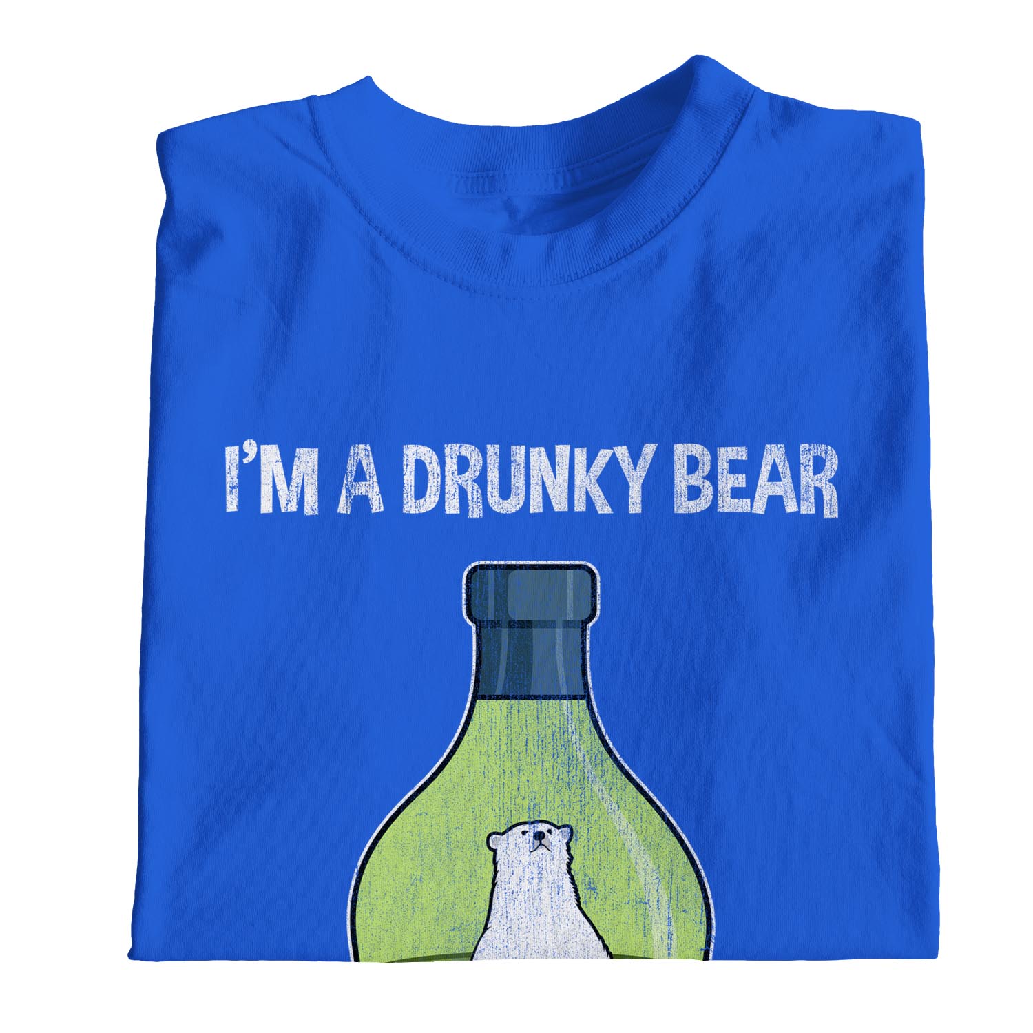 1Tee Mens Drunky Bear Natural Habitat T-Shirt | eBay UK