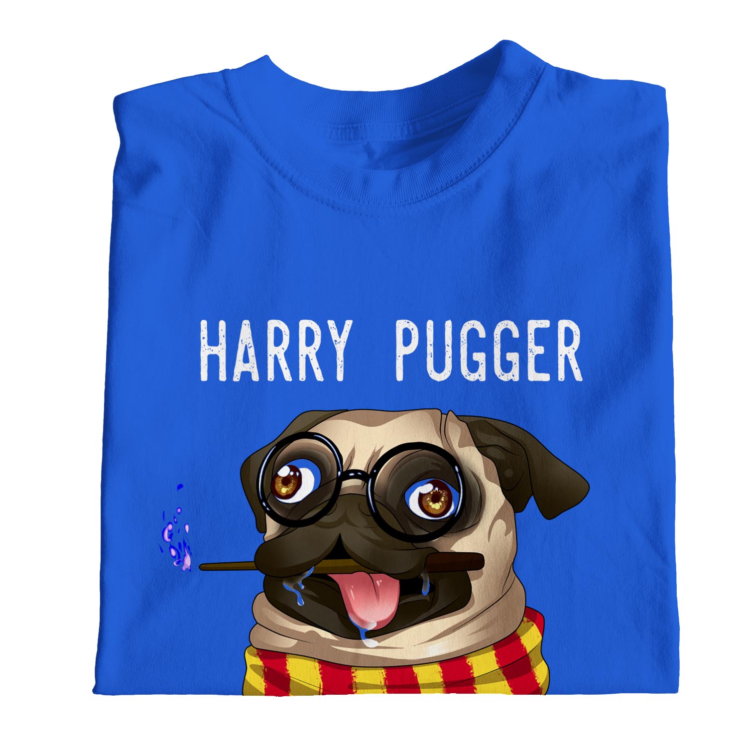1Tee Mens Harry Pugger Dog Pug T-Shirt | eBay
