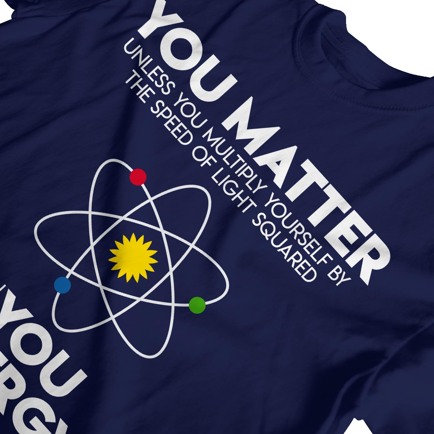 1Tee Mens You matter Science T-Shirt | eBay