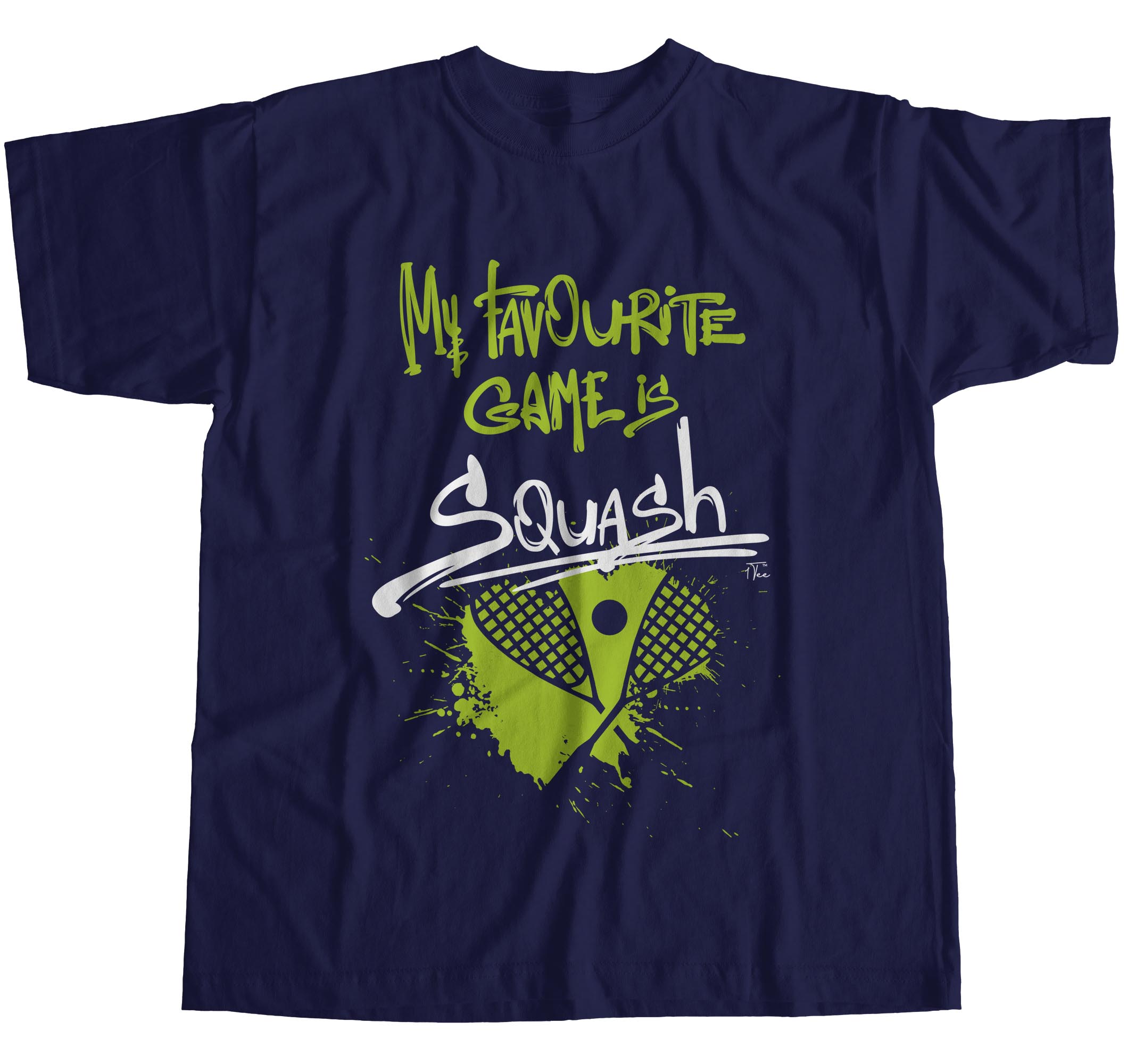 1Tee Mens My Favourite Game Is Squash T-Shirt | eBay