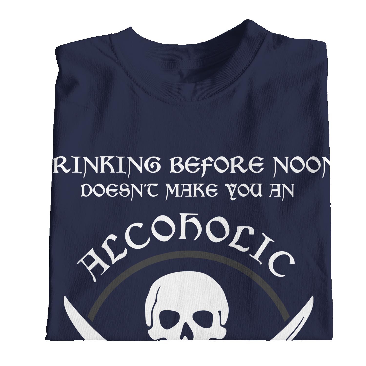 1Tee Mens Drinking Alcohol Before Noon Makes You a Pirate T-Shirt | eBay